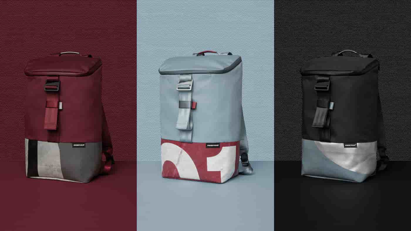 FREITAG | Des pièces uniques en bâches de camion recyclées